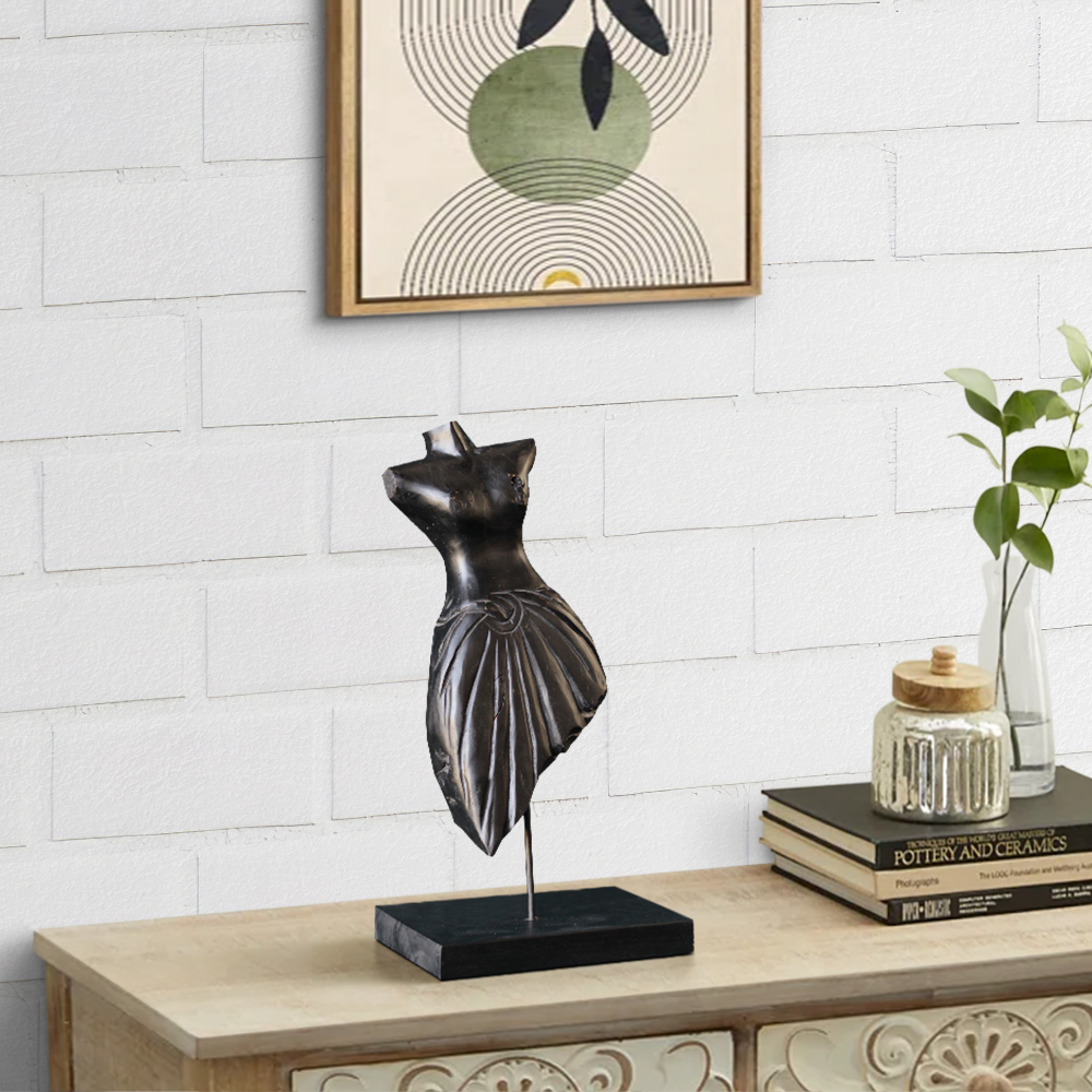 Wooden Lady Sculpture – FAcollectionscorp